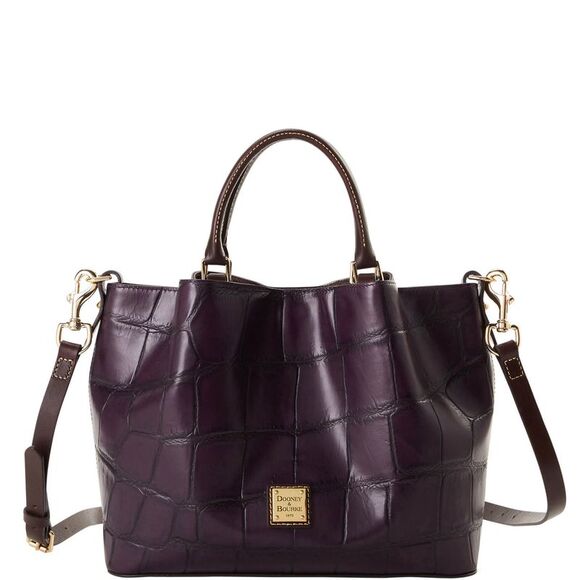 Dooney & Bourke | Bags | Dooney Bourke Denison Barlow Bag Plum Wine ...